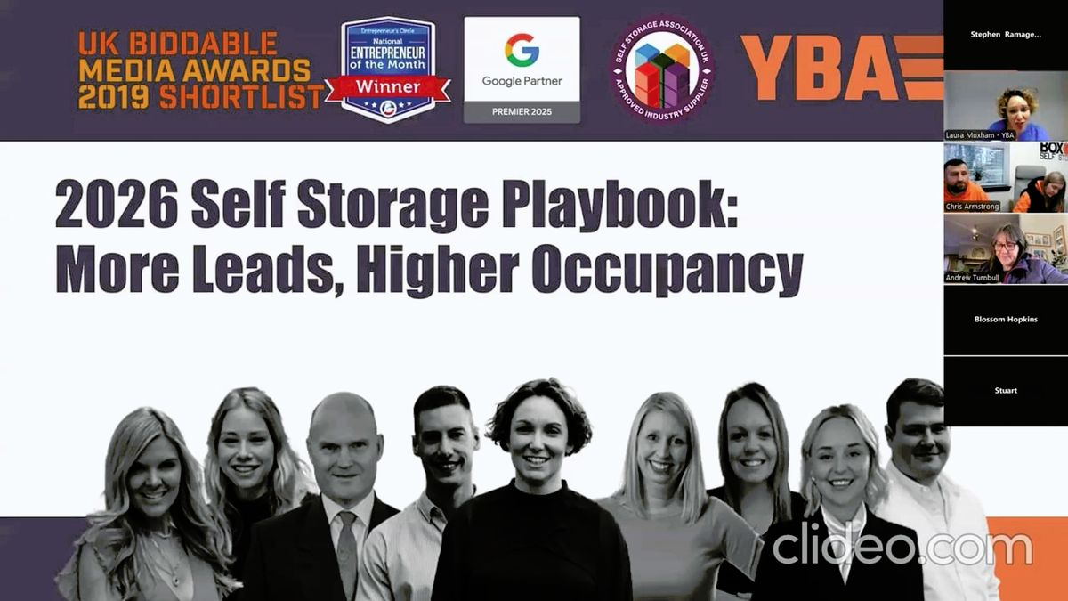 2026 Self Storage Playbook – How to win more customers online